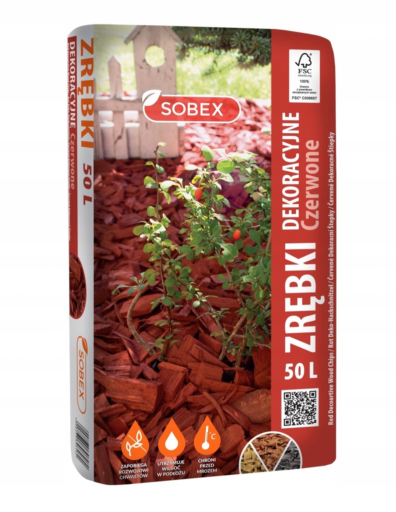 Купить SOBEX RED FELLS ДЕКОРАТИВНАЯ КОРА 50л: отзывы, фото и ...