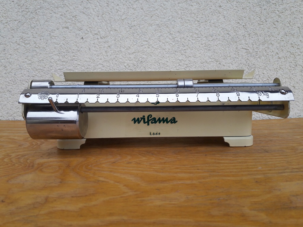 STARA Z PRL Z ETYKIETĄ WAGA DOMOWA WIFAMA ŁÓDZ PRL - 13002270981 ...