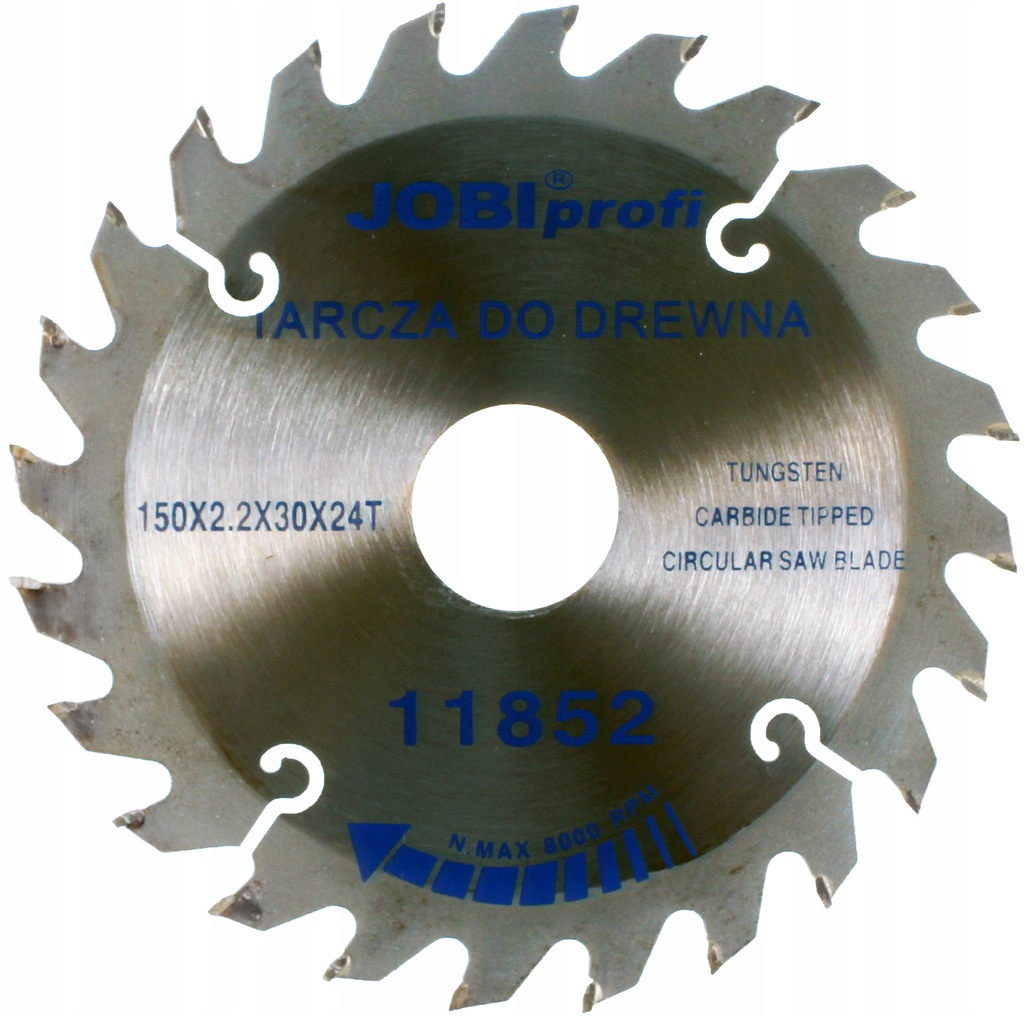 Tarcza widiowa 150 x 30 mm 24T do drewna widia - 12547912737 - oficjalne archiwum Allegro