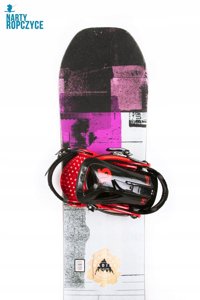 Deska snowboardowa BURTON RADIUS 140 bia/f V55 db - 12880993746 ...