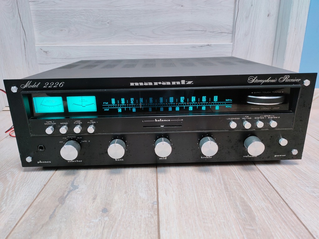 Amplituner MARANTZ M 2226 ! CZARNY ! - 13445041877 - oficjalne archiwum Allegro