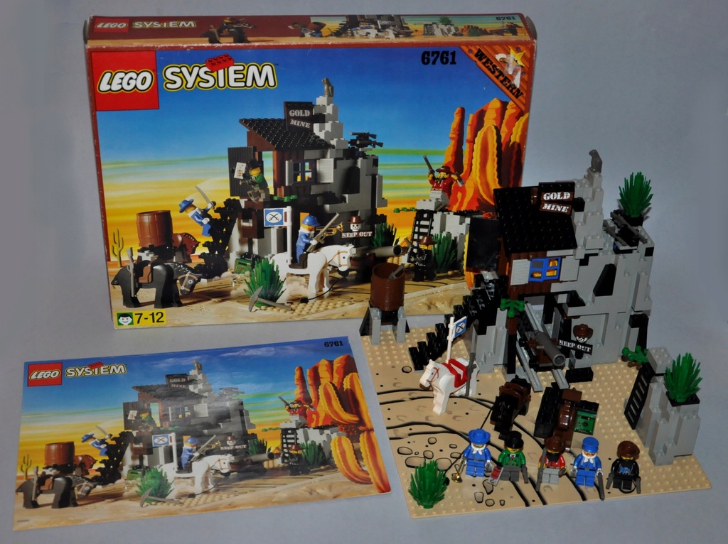 Lego System Western 6761 Bandits' Secret Hideout - 12048761451 ...