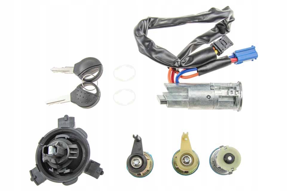 WKŁADKI ZAMKA DRZWI STACYJKA PEUGEOT 206 1998- - 11826135941 - oficjalne archiwum Allegro