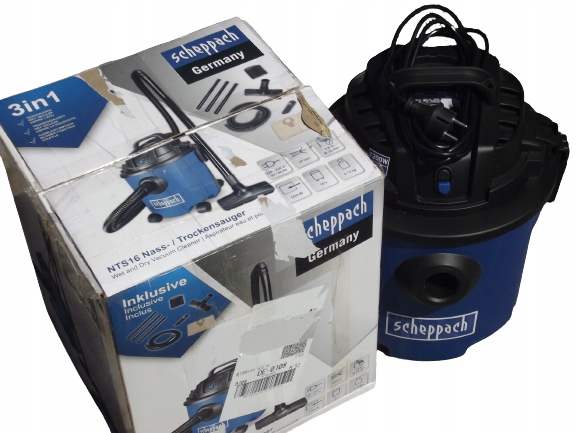 ODKURZACZ PRZEMYSŁOWY SCHEPPACH NTS16 - 12649058091 - oficjalne archiwum Allegro