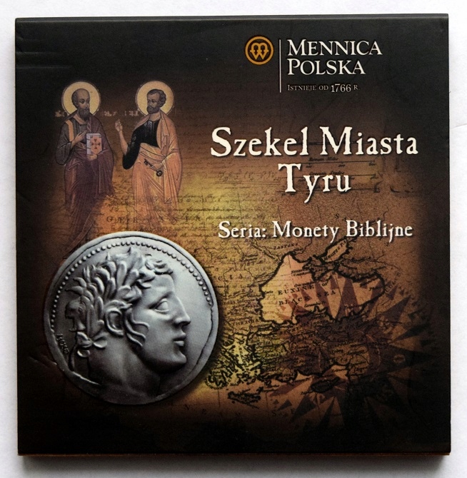 MONETY BIBLIJNE - SZEKEL MIASTA TYRU (WU12) - 13012326364 - oficjalne ...