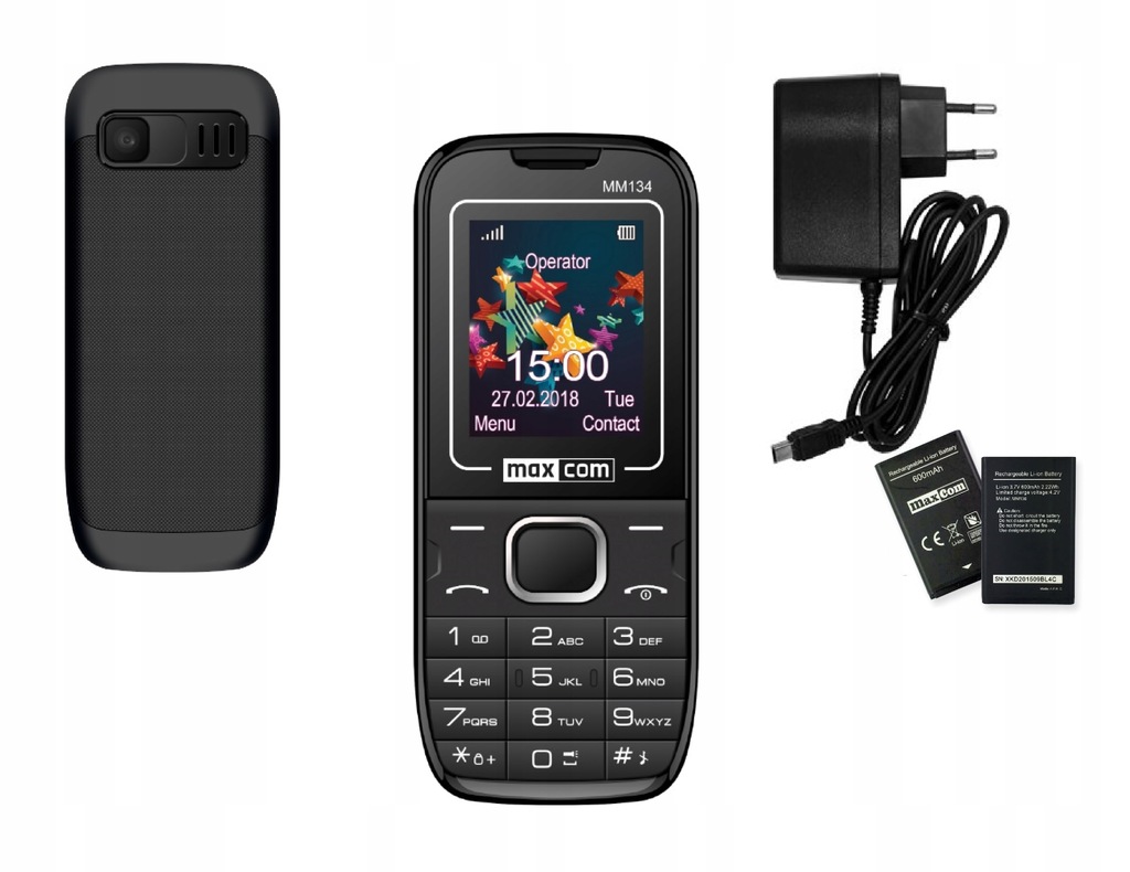 TELEFON KOMÓRKOWY MAXCOM MM134 DualSim NOWOŚĆ - 7769022468 - oficjalne archiwum Allegro