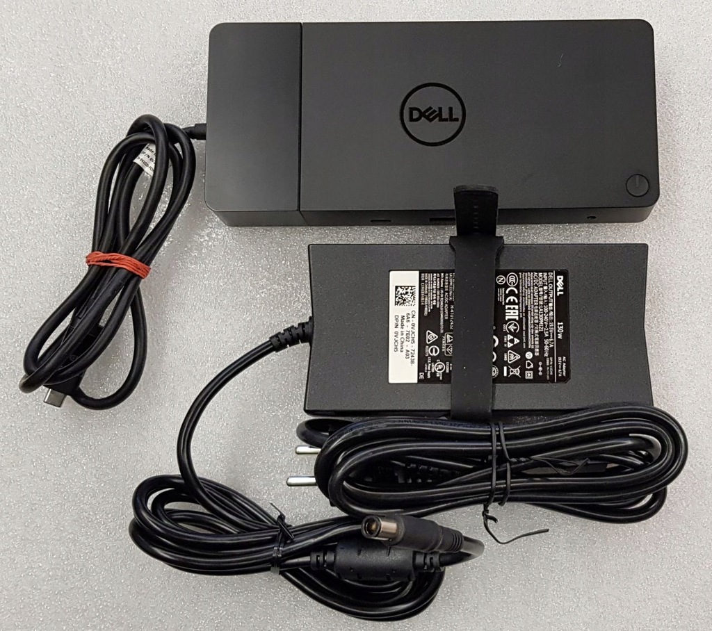Stacja dokująca Dell WD19 USB-C+ zasilacz 130W - 12223247560 ...