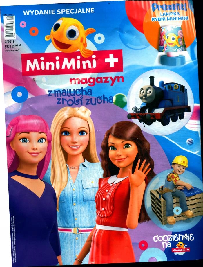 MINIMINI MAGAZYN wyd.spec. nr 3/19 + lampka rybki - 8626631839 ...