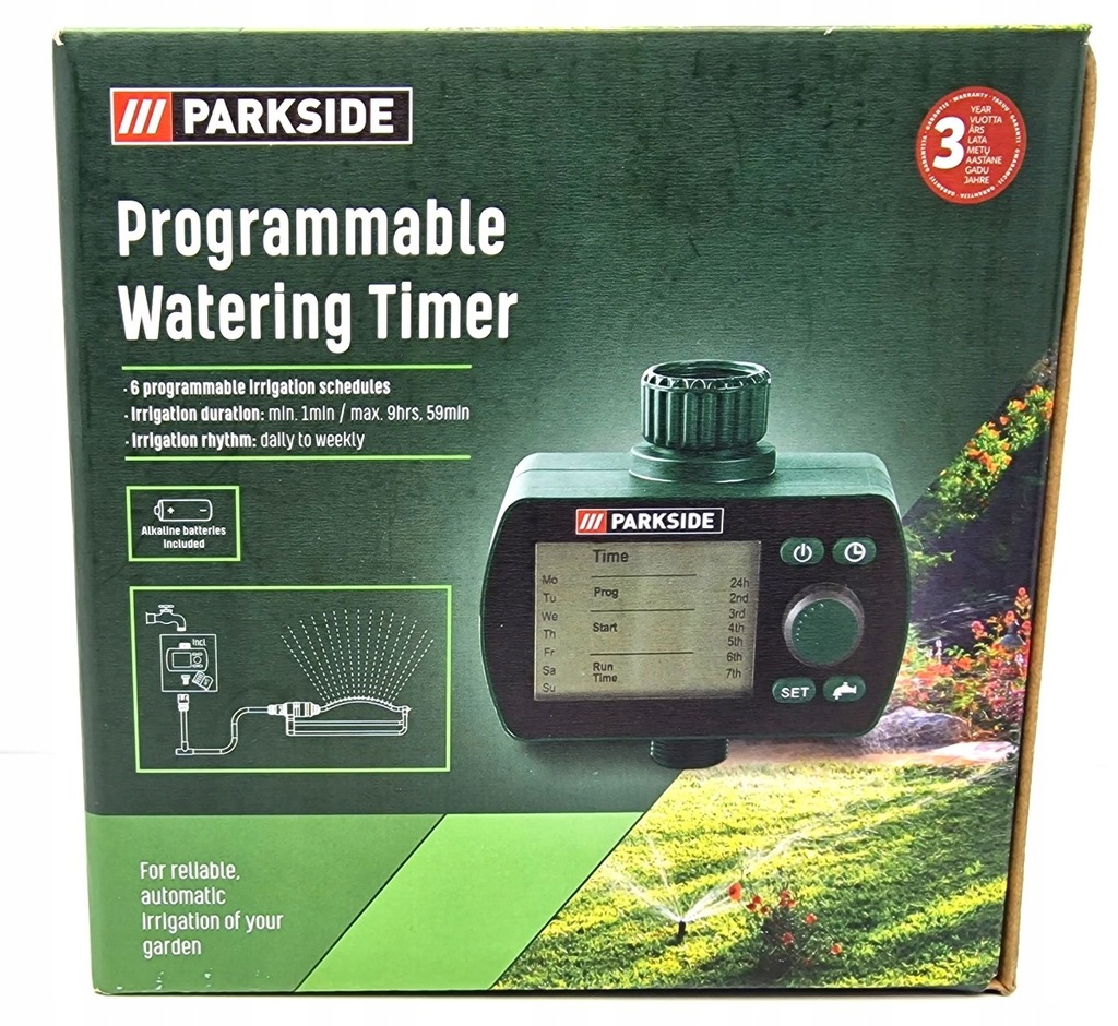 Sterownik Wody Parkside Programmable Water Timer - 12415325405 ...