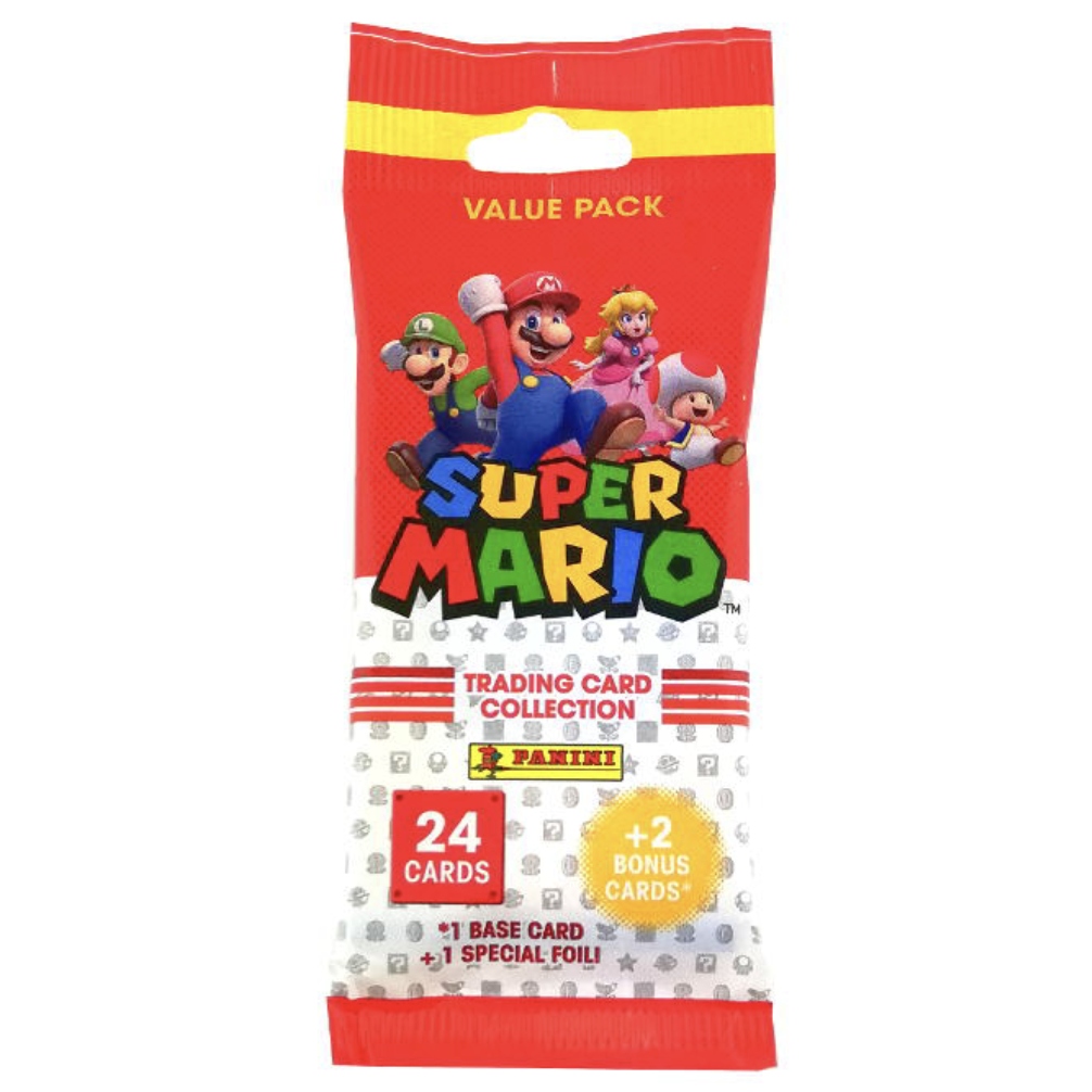 Panini Super Mario Trading Cards 2022 - fatpack - 13458435642 ...