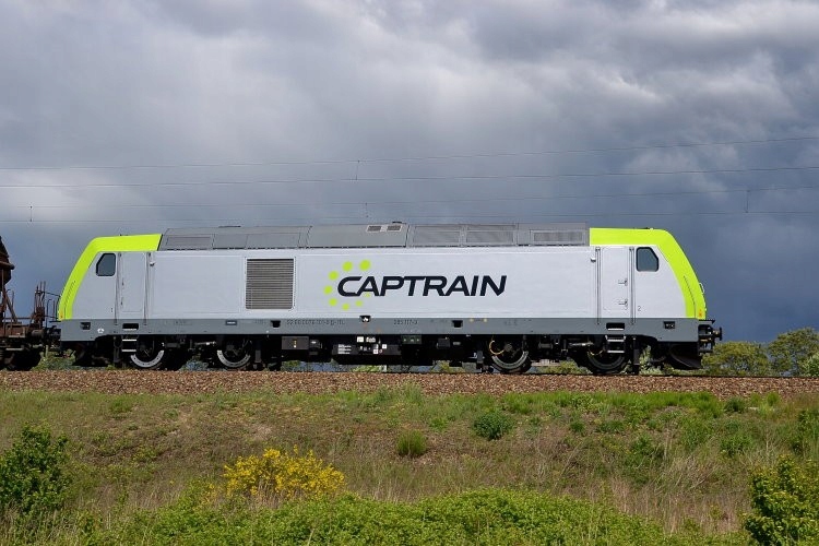 Lokomotywa TRAXX BR285 Captrain H0 Piko 57340 DCC - 9974367847 ...