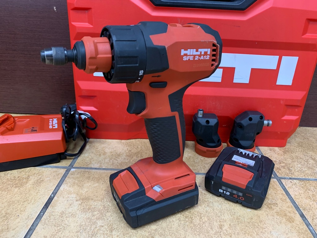 Wkrętarka Hilti SFE 2-A12 /Komplet/ - 12552341263 - oficjalne archiwum ...