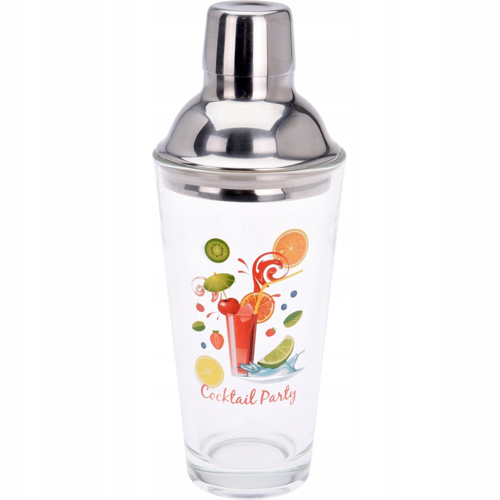 SHAKER BARMAŃSKI SZKLANY DO NAPOI DRINKÓW 9x22 cm - 11958037548 ...