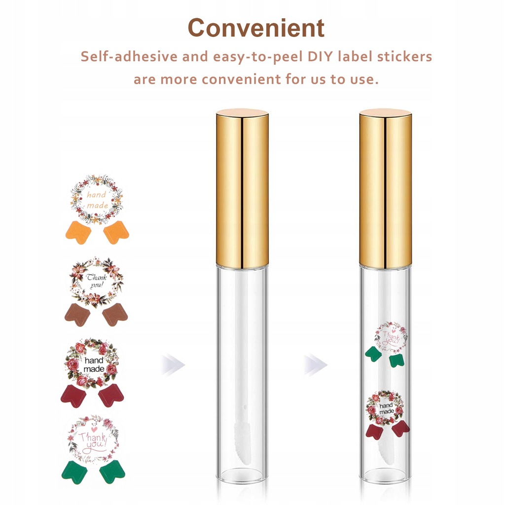 LIPSTICK STICKERS BOTTLE LABELS DIY SOAP STICKER - 14337264908 ...