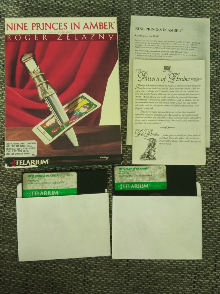 NINE PRINCES IN AMBER (ROGER ZELAZNY) BOX PC - 12690415132 - oficjalne ...
