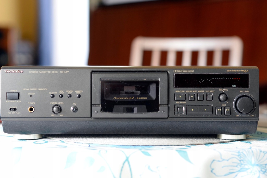Magnetofon kasetowy Technics RS-AZ7 czarny - 12138827844 - oficjalne archiwum Allegro