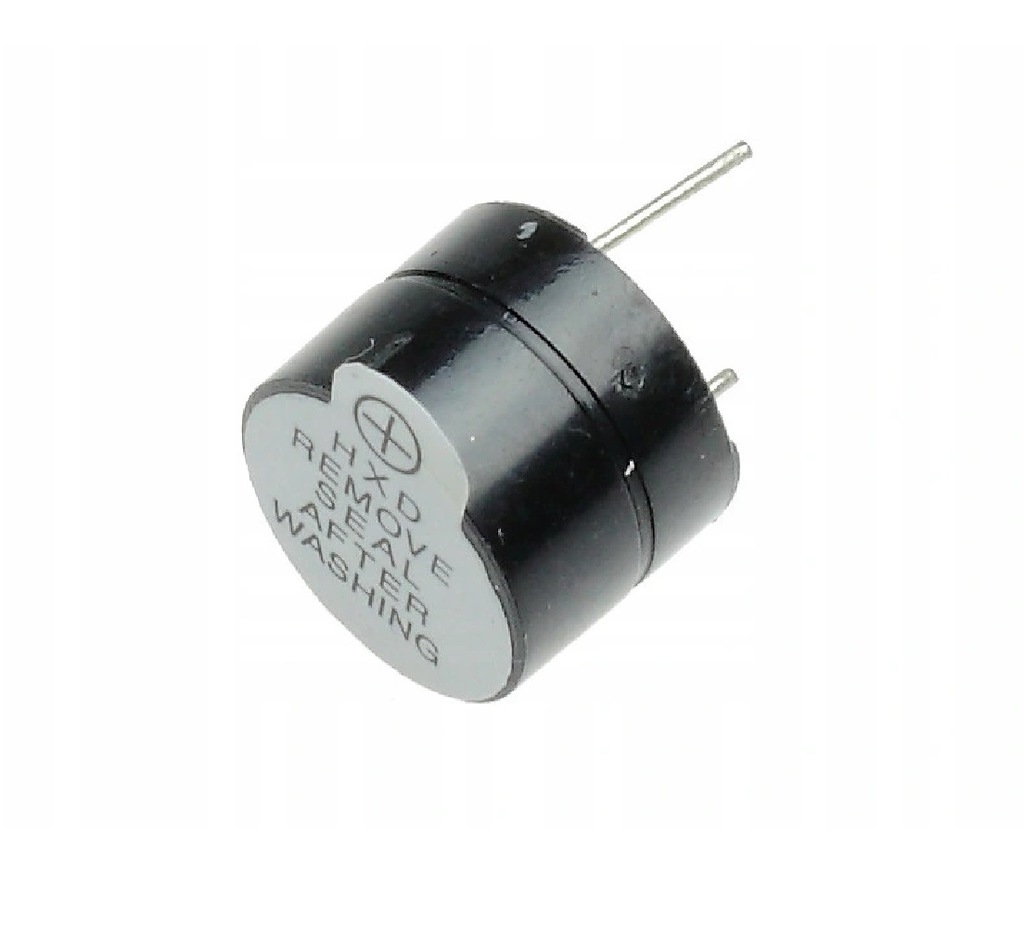 5x Buzzer brzęczyk aktywny z generatorem 12V 16ohm - 9771393843 ...
