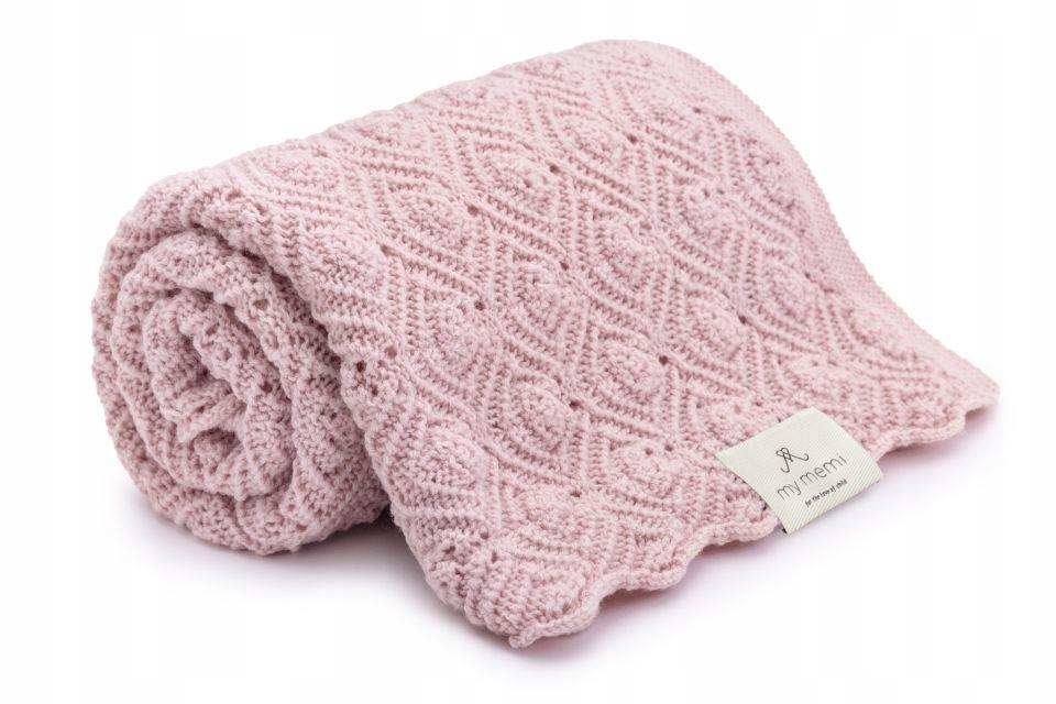 KOC 100% WEŁNA MERINO PEARL POWDER PINK MY MEMI - 12452111555 ...