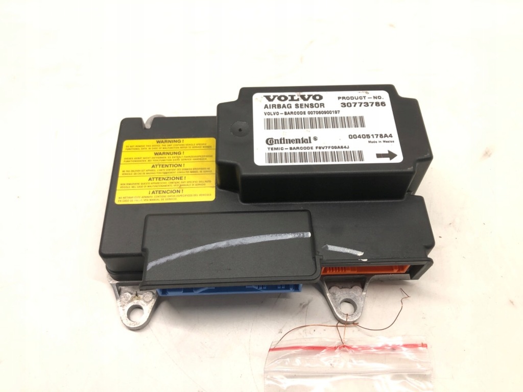SENSOR AIRBAG VOLVO C30 30773786 06-13 CZUJNIK - 14036302903 - oficjalne archiwum Allegro