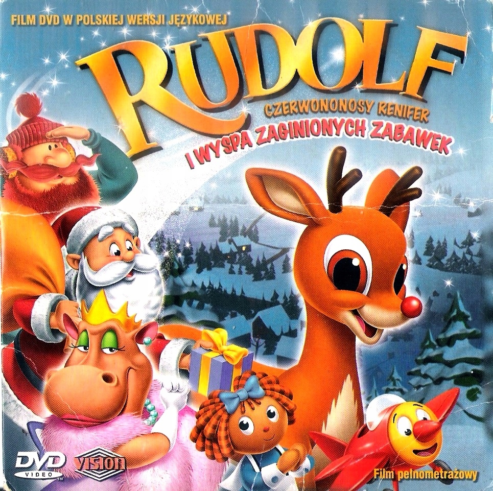 RUDOLF CZERWONONOSY RENIFER - WYSPA ZAGINIO. * DVD - 12802049111 ...