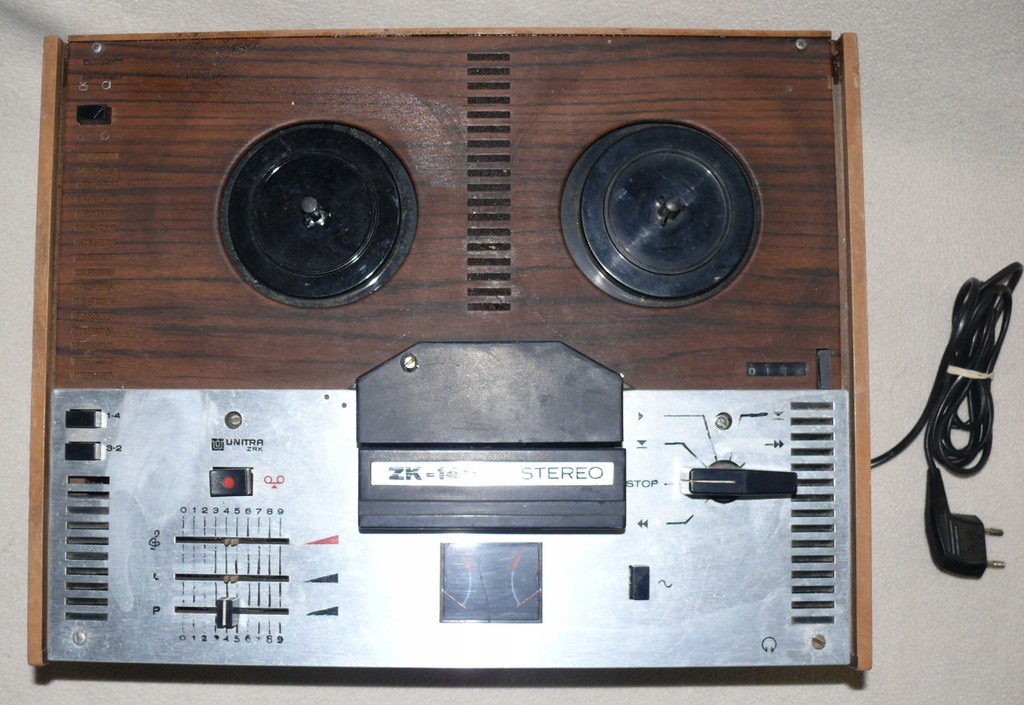 Magnetofon szpulowy Unitra ZK 146 - 9231000109 - oficjalne archiwum Allegro