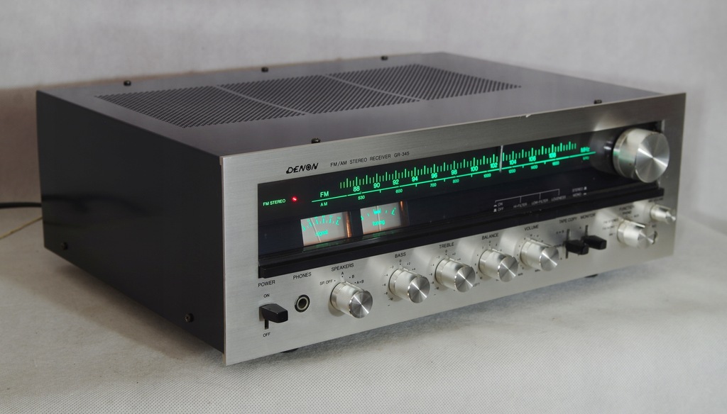 Denon GR-345, ładny amplituner vintage. - 14316983363 - oficjalne ...