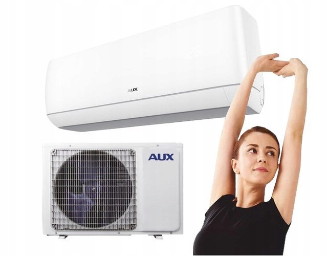 KLIMATYZATOR AUX J-SMART 3,6 kW WiFi LED JONIZATOR - 12060543342 - oficjalne archiwum Allegro