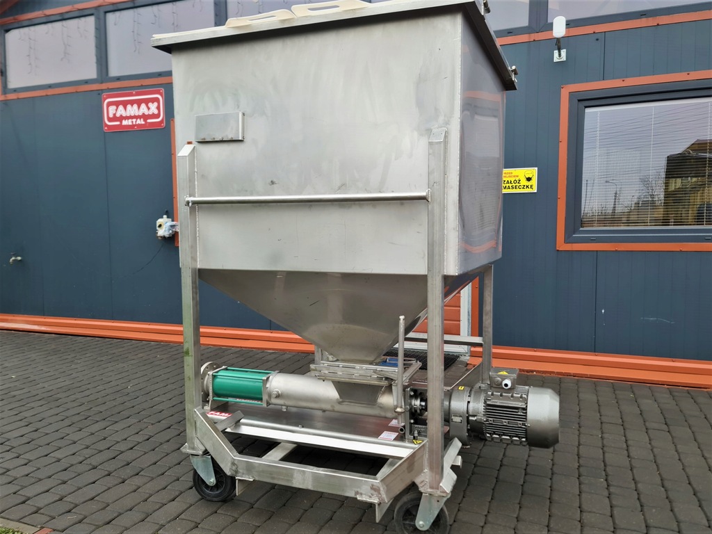 Pompa śrubowa ślimakowa spożywcza Netzsch NE 60 - 14914599865 ...