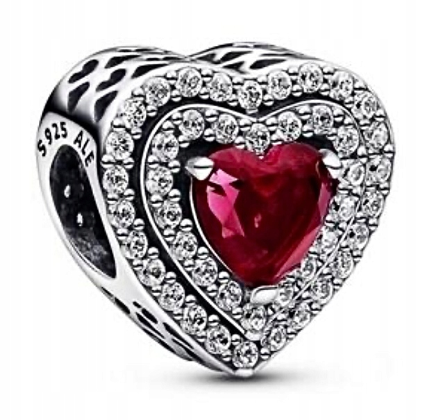 Pandora Charms Lśniące Wypukłe Serce 799218C02 - 13194828664 ...