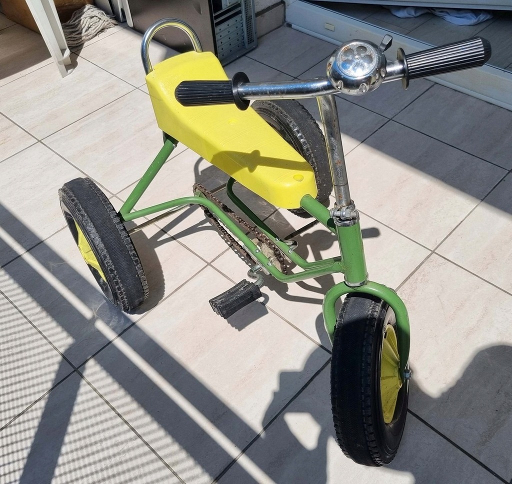 Oryginalny rowerek Romet AGATKA trójkołowy z PRL - 13831205796 ...