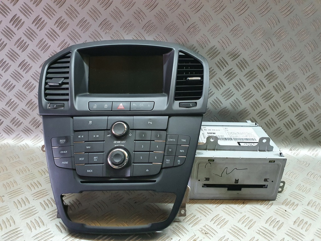 RADIO PANEL NAWIGACJA CD 500 NAVI 500 INSIGNIA - 13389601441 ...