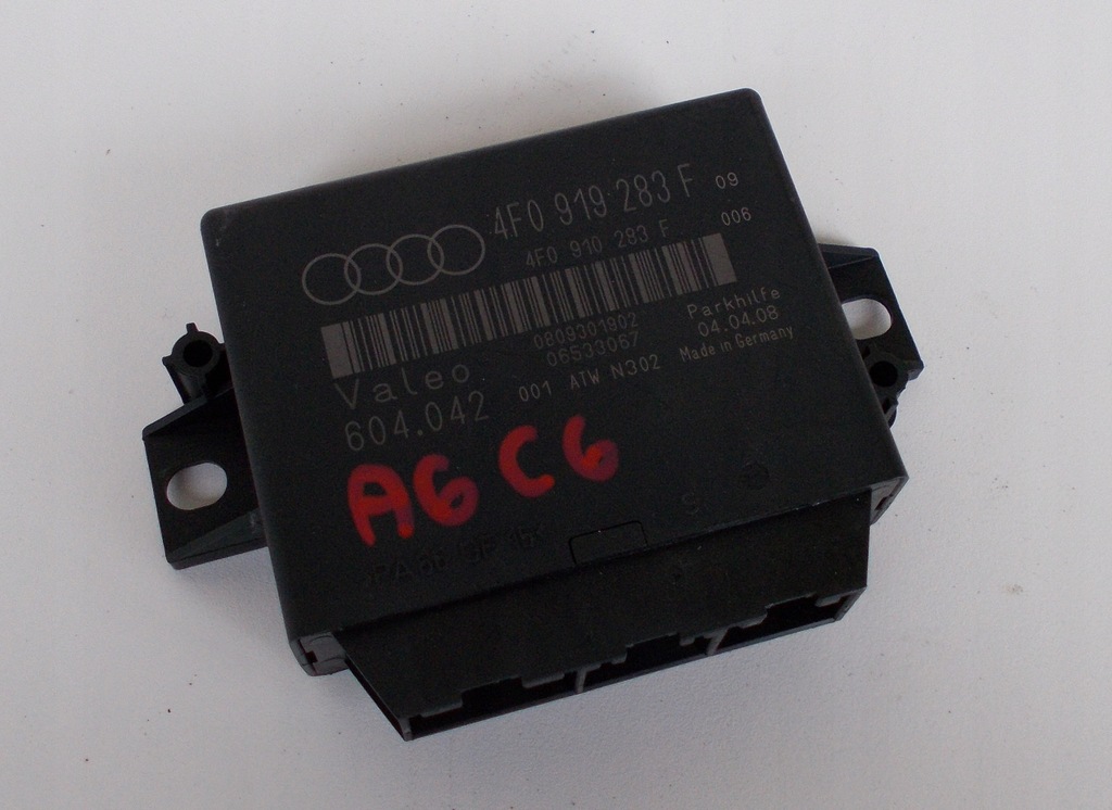 AUDI A6 C6 MODUŁ PARKOWANIA PDC 4F0919283F - 10639714983 - oficjalne archiwum Allegro