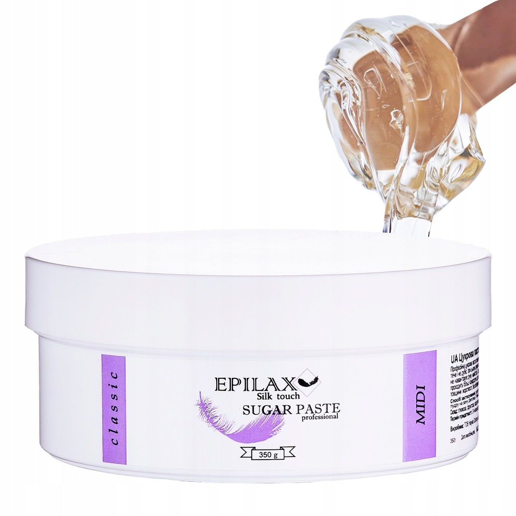 Epilax wosk do depilacji SUGAR PASTE Pasta cukrowa MIDI 350g ...