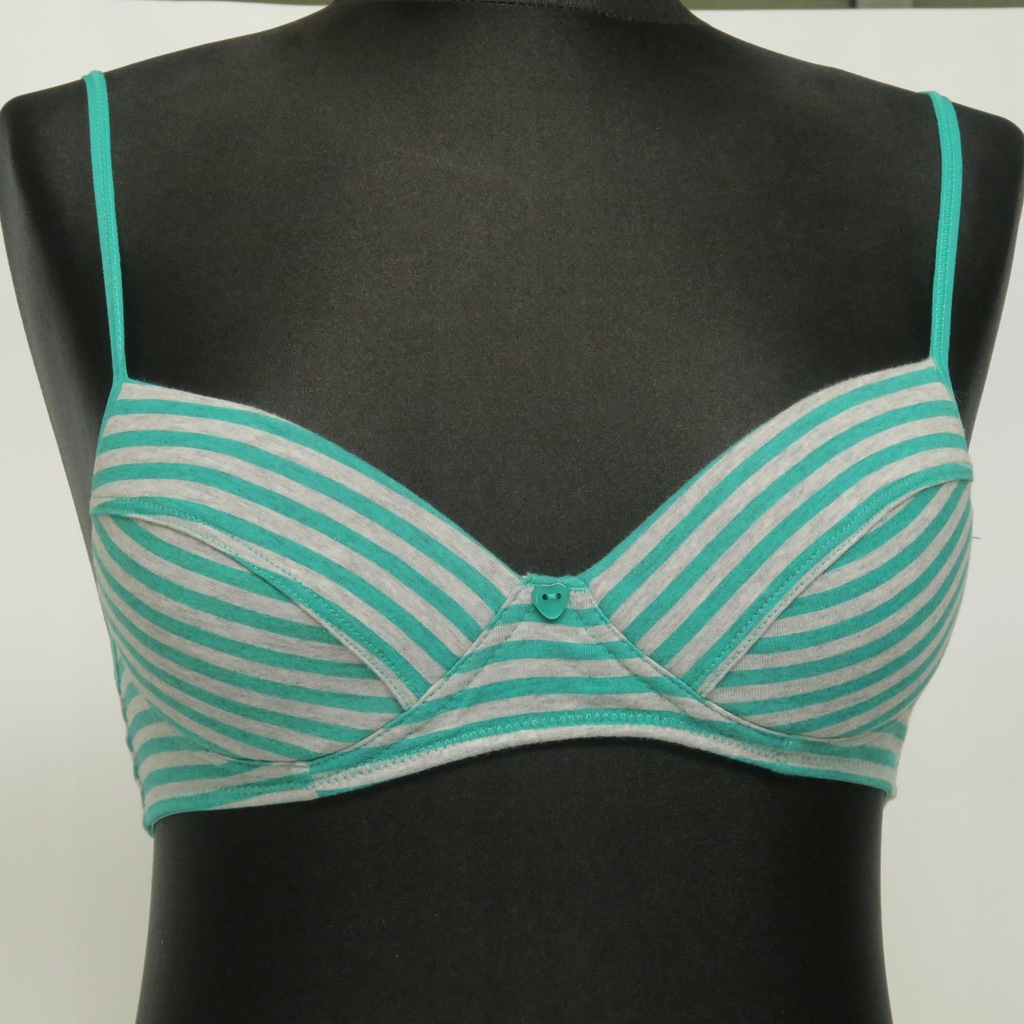 Biustonosz Key dla nastolatki TBC385 zielony 75AA - 9595372517 - oficjalne archiwum Allegro