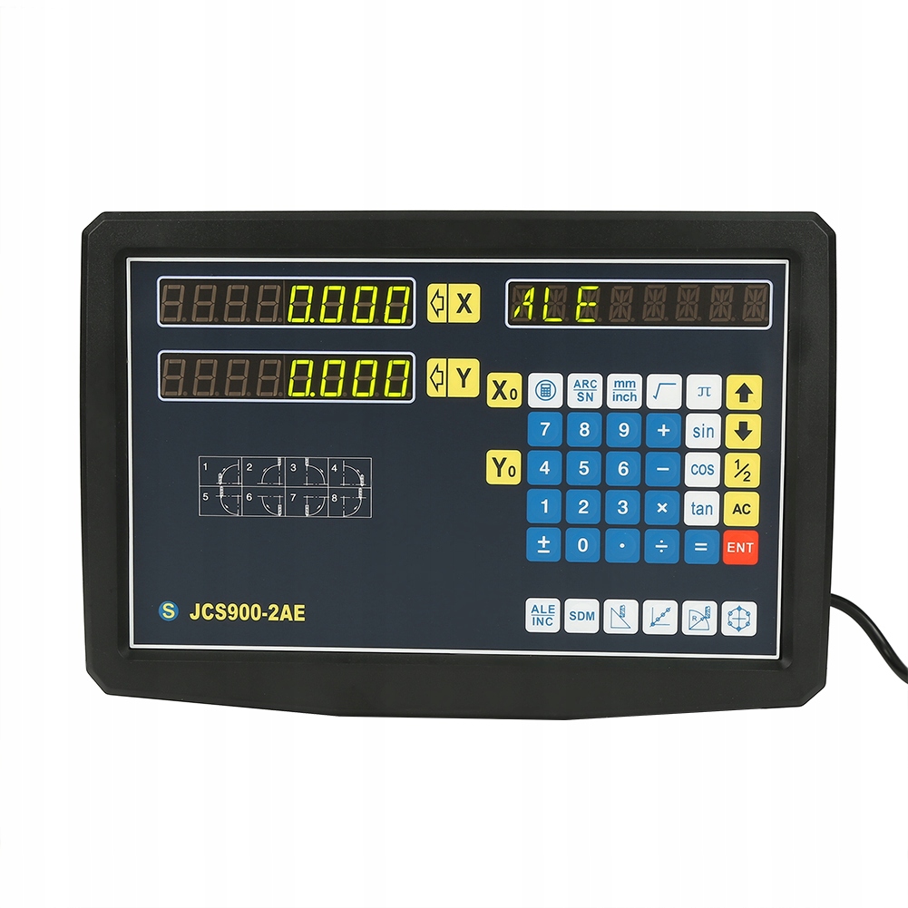 odczyt cyfrowy 2 osi 24cm DRO odczyt cyfrowy - 13600369690 - oficjalne archiwum Allegro