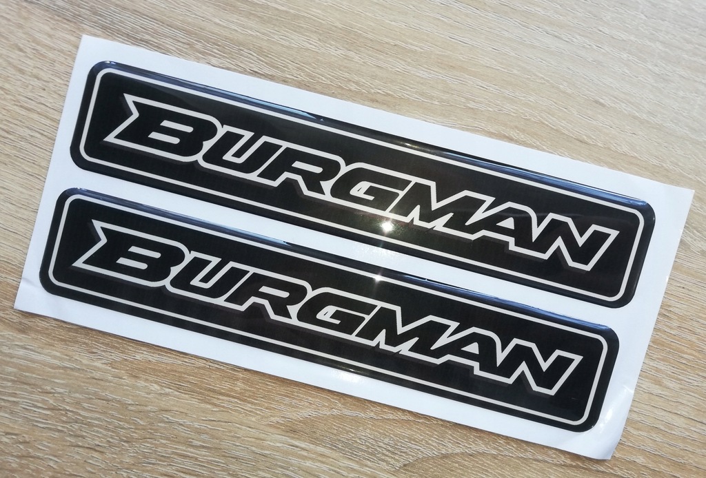 Logo Emblemat BURGMAN Suzuki AN Napis 3D + MOTUL - 10701534091 ...