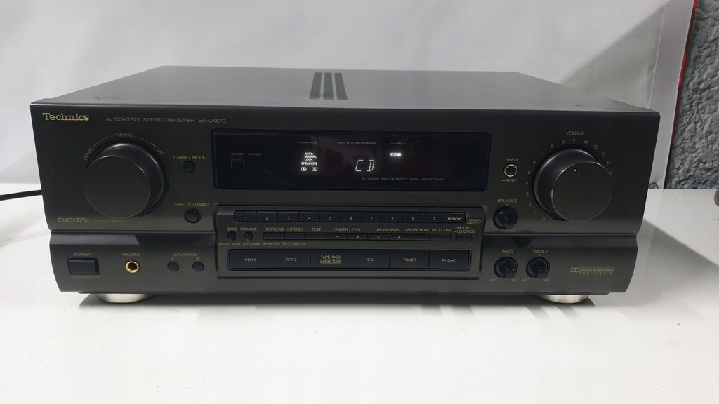 AMPLITUNER TECHNICS SA-GX670 - 15173006564 - oficjalne archiwum Allegro