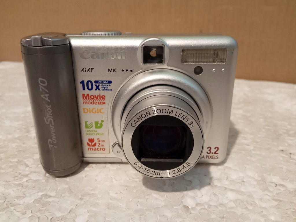 Canon PowerShot A70 - 11378800406 - oficjalne archiwum Allegro