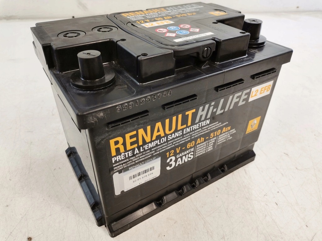 Akumulator 12V 60AH 510Aen L2 EFB START STOP Nowy - 11444415322 ...