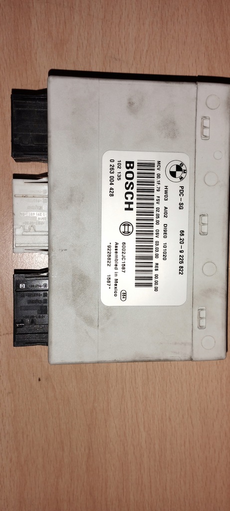 STEROWNIK MODUŁ PDC 9225822 BMW E84 E90 E87 - 14213779433 - oficjalne archiwum Allegro