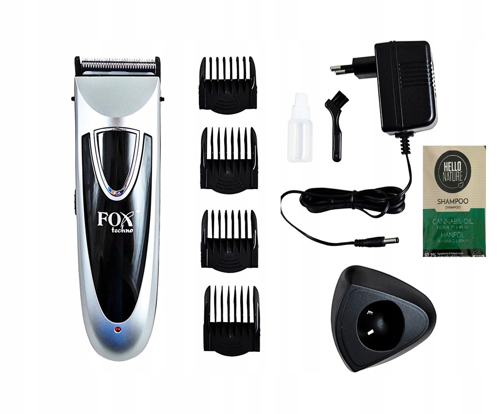FOX TECHNO bezprzewodowa maszynka do strzyżenia - 10939458029 ...