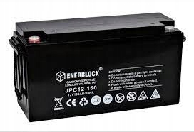 AKUMULATOR WĘGLOWY ENERBLOCK 12V 150AH JPC12-150 - 12888536417 ...