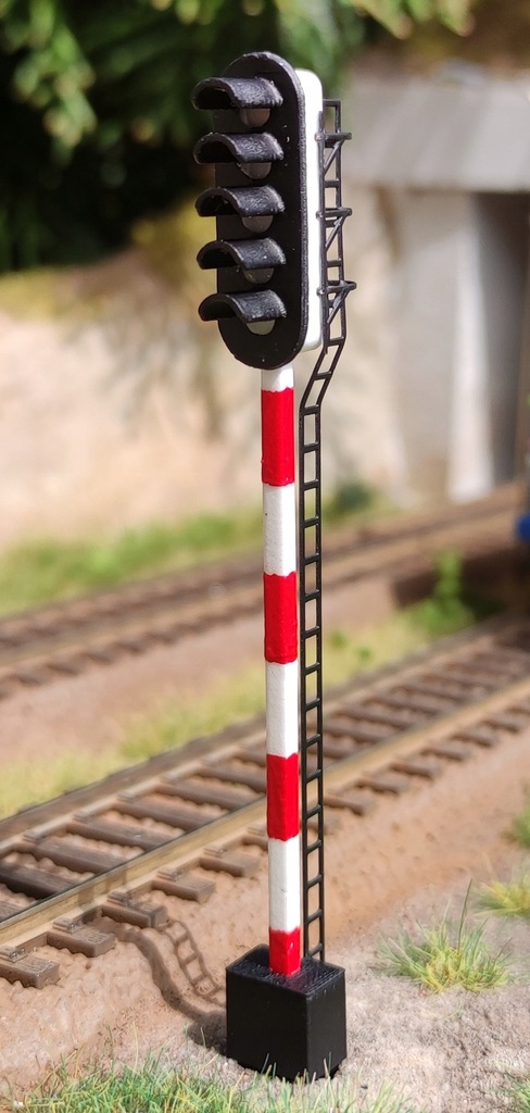 Semafor 5-komorowy LED H0 - 11505788706 - oficjalne archiwum Allegro