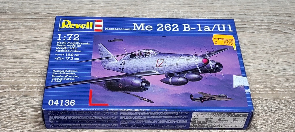 Revell 04136 Messerschmitt Me 262 B-1a/U1 1:72 - 14780934977 ...