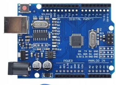 Płytka Arduino UNO R3 ATmega 328P SMD CH340 Klon - 13065184266 ...