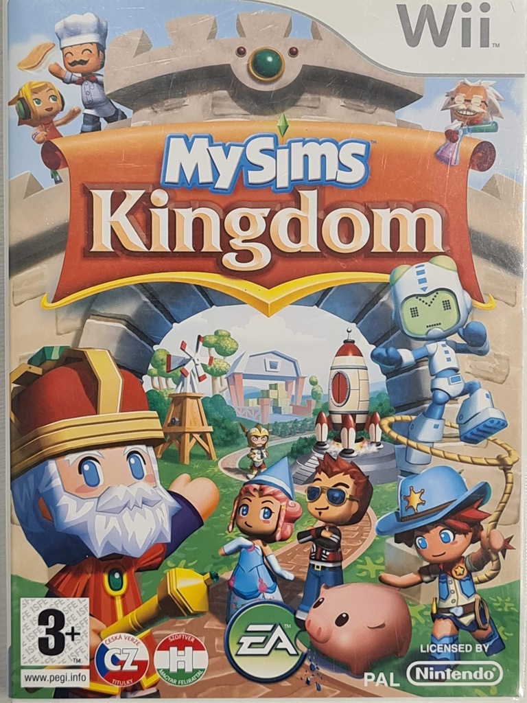 MYSIMS KINGDOM SIMSY PO POLSKU NINTENDO WII BDB - 13084132949 ...