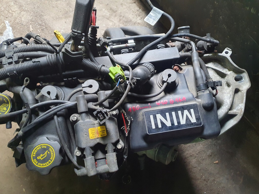 SILNIK MINI COOPER ONE R50 R52 1.6 W10B16A - 12121270340 - oficjalne ...