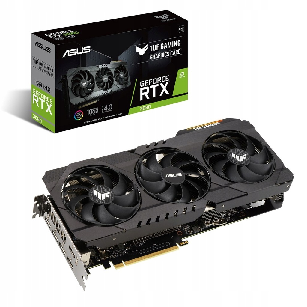 Купить Видеокарта ASUS TUF RTX 3080 10G V2 Игровая LHR: отзывы, фото и ...