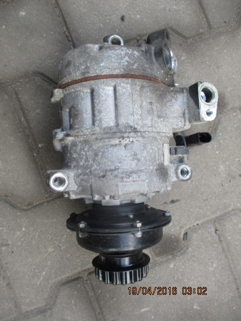 SPRĘŻARKA KLIMATYZACJI VW T5 2,5 TDI 7H0820805J - 11257396396 ...