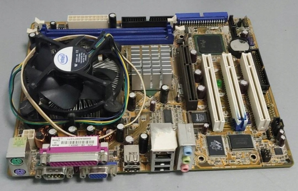 Płyta główna Asus P5PE-VM LGA775 DDR2 - 13843532938 - oficjalne archiwum Allegro